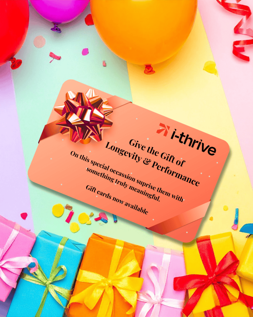 i-Thrive Health, Performance & Longevity Gift Vouchers
